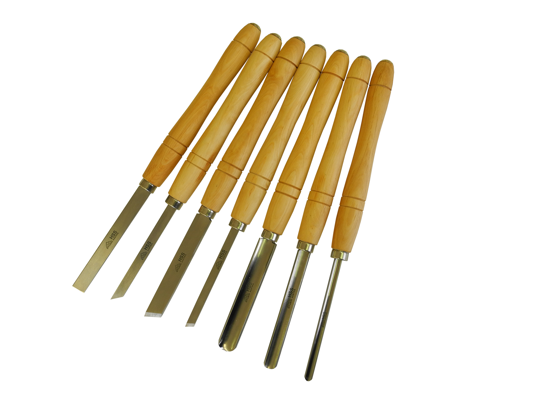 STUBAI Woodturning tool set | PrecarvAustria / Austrian Woodcarving ...