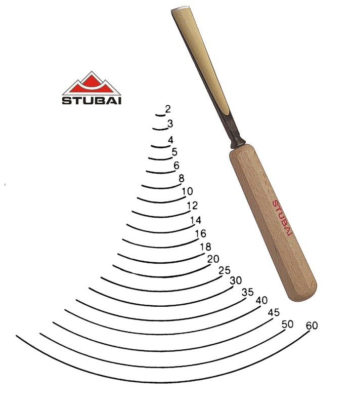 Stubai Standard - sweep 6 - straight tool | Stubai Standard ...