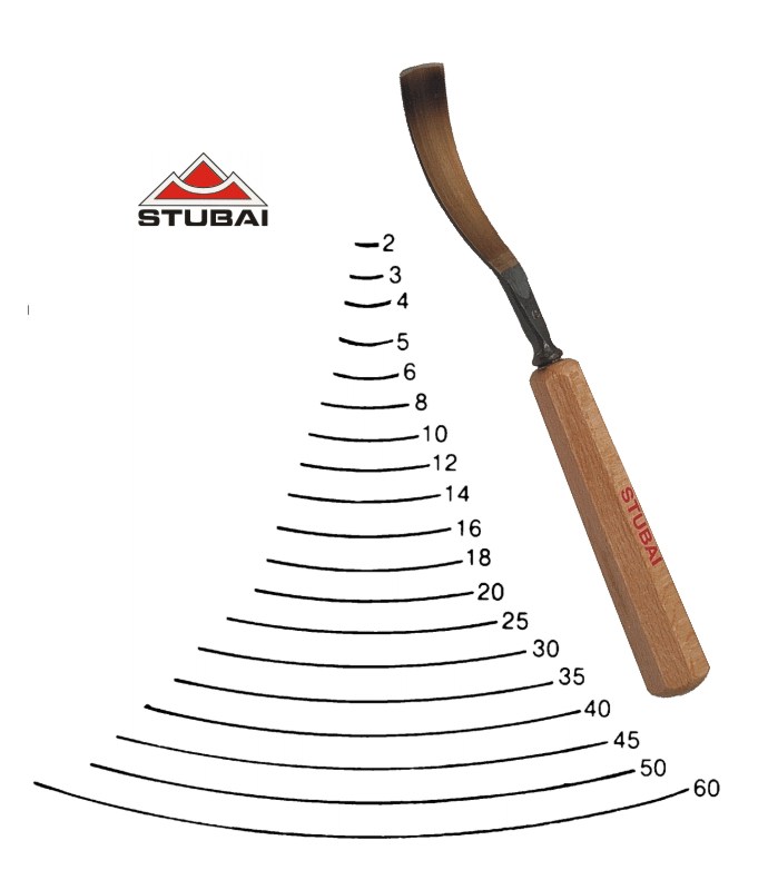 Stubai Standard - sweep 5 - long bent tool | Stubai Standard ...