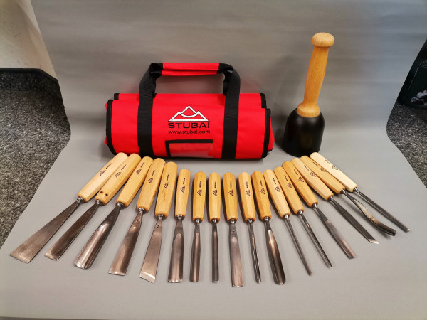 Werkraum-Set, Stubai Standard 17 tlg. | Stubai Carving tool sets ...