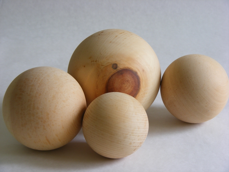 Cemba Pine wood ball | Cemba pine items | Cembra Pine shop ...