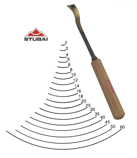 Stubai Standard - sweep 6 - back bent tool | Stubai Standard ...