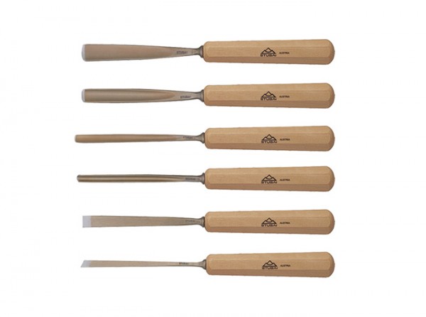 Stubai Standard - Woodcarving-set – 6 pcs. | Stubai Carving tool sets ...