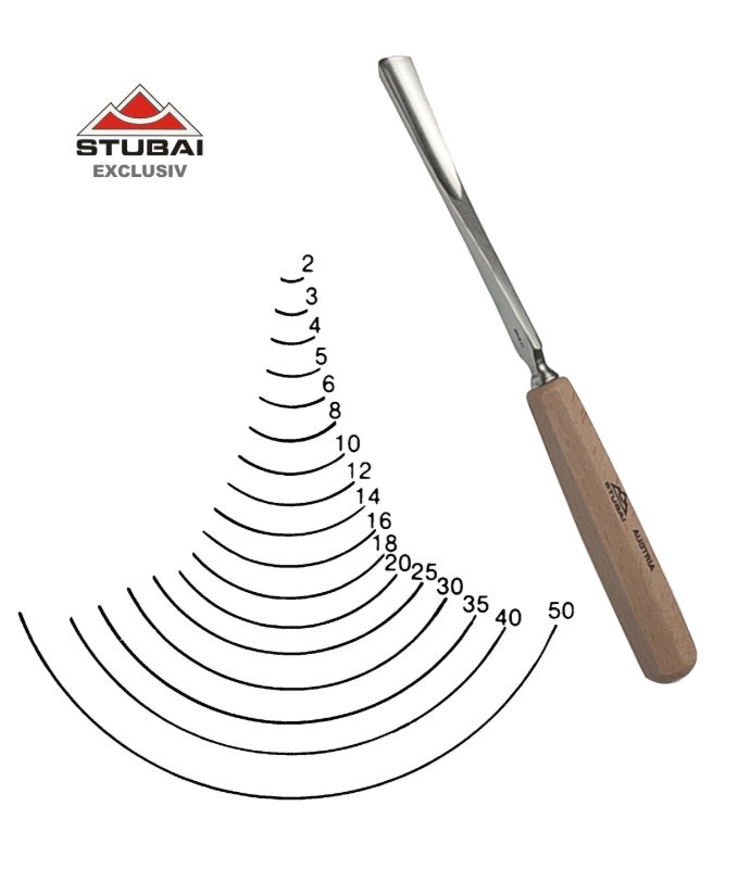 Stubai "Exclusive" - sweep 8 - fishtail tool | Stubai Exclusive ...