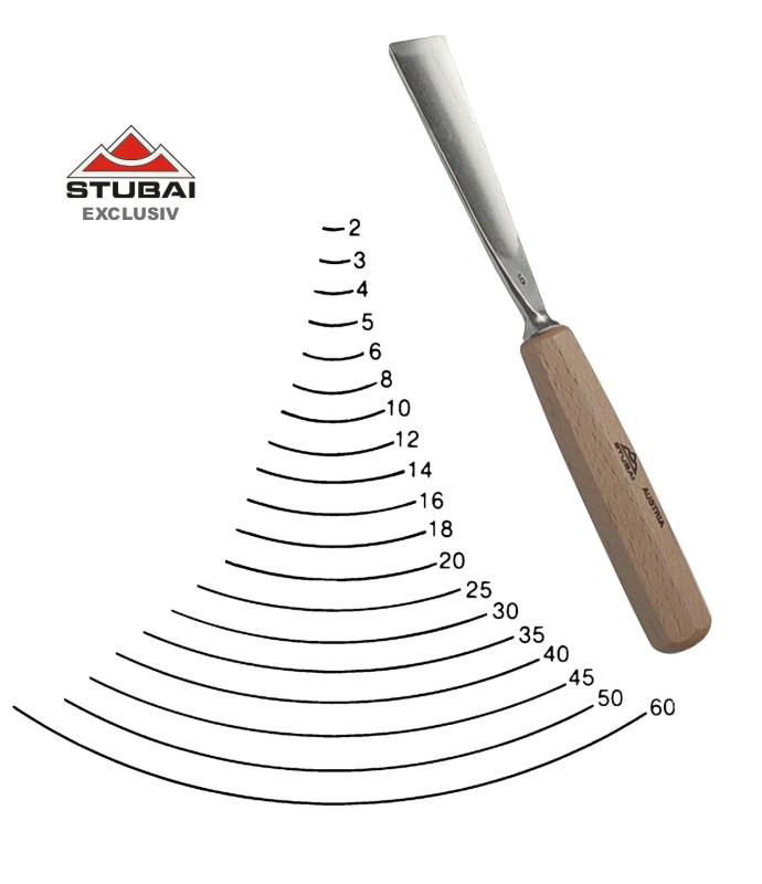 Stubai "Exclusive" - sweep 5 - straight tool | Stubai Exclusive ...