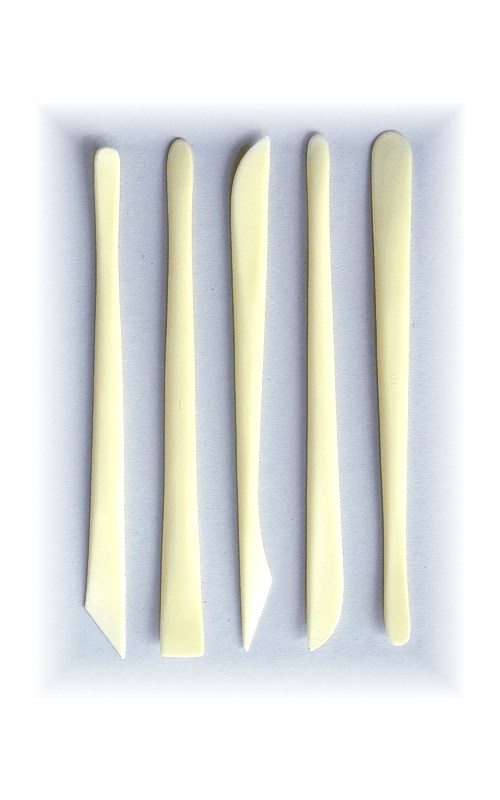 Plastic modelling stick set, 5 pcs. | Clay sculpting tools | Modelling ...